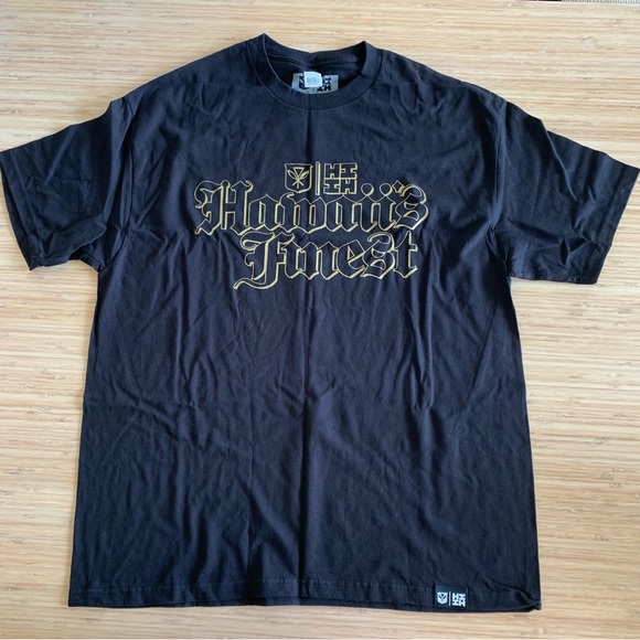 Hawaii's Finest | Shirts | Hawaiis Finest Black Tee Old English | Poshmark